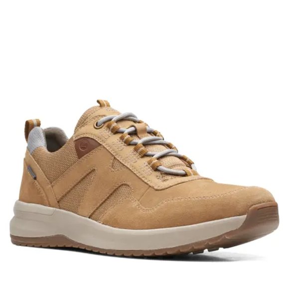 Clarks | Shoes | Clarks Mens Dark Sand Wellman Trail Waterproof Suede ...